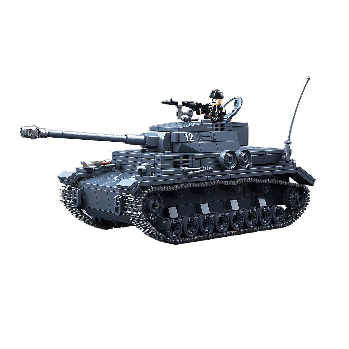 Panzer IV Ausf. G - Medium Tank | 1:28 Scale – BrixKrieg